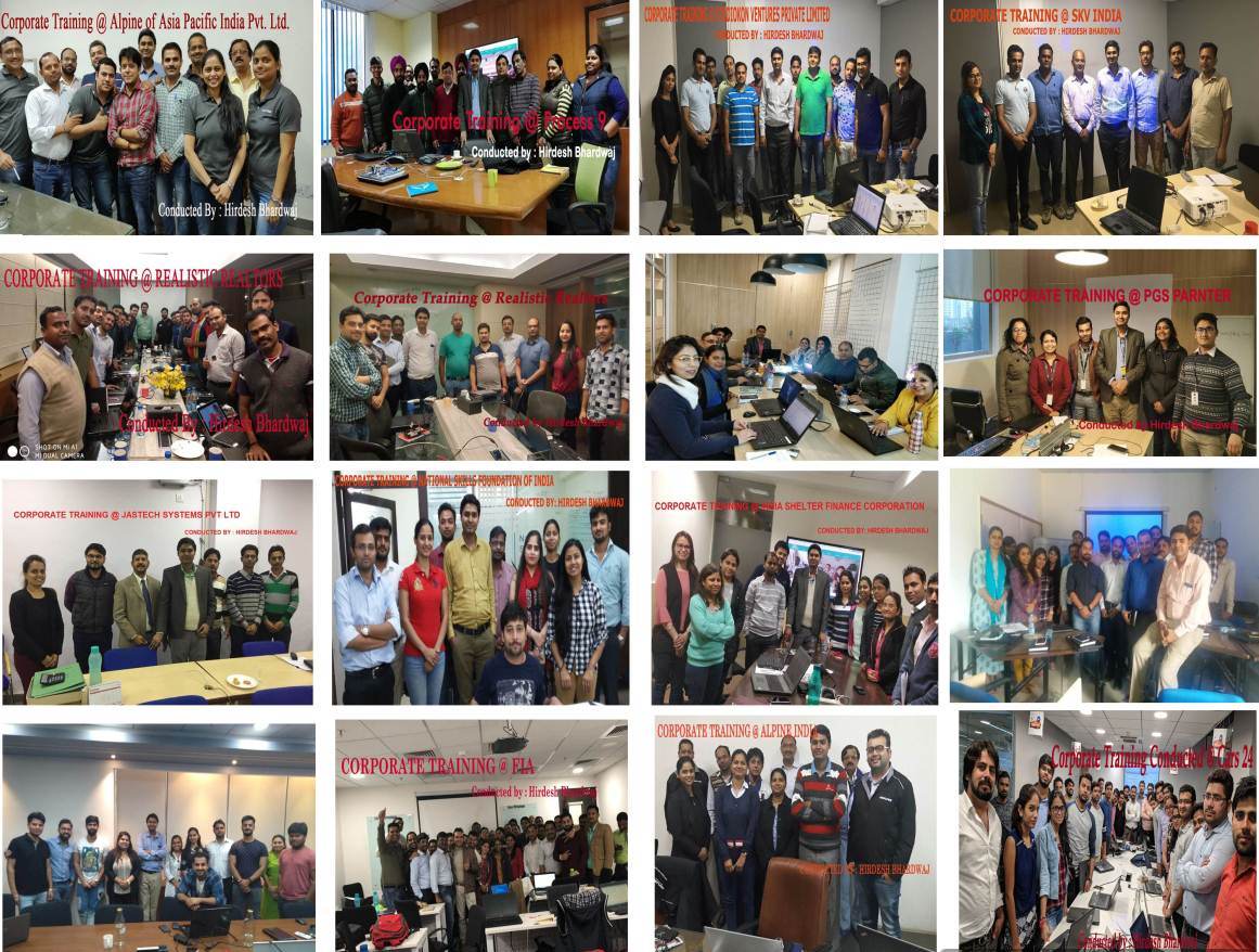 Excel Training Institutes in Gurgaon, Advanced Excel Institutes in Gurgaon