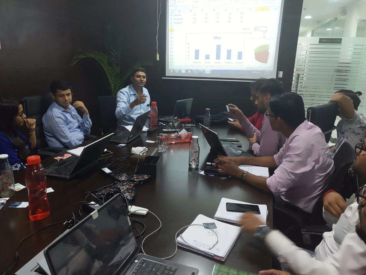 Training Gallery from offline and corporate sessions at Webs Jyoti